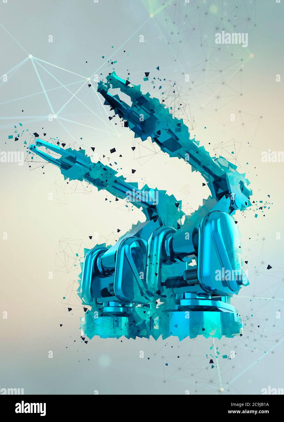 Robotic arms industrial machinery hi-res stock photography and images ...