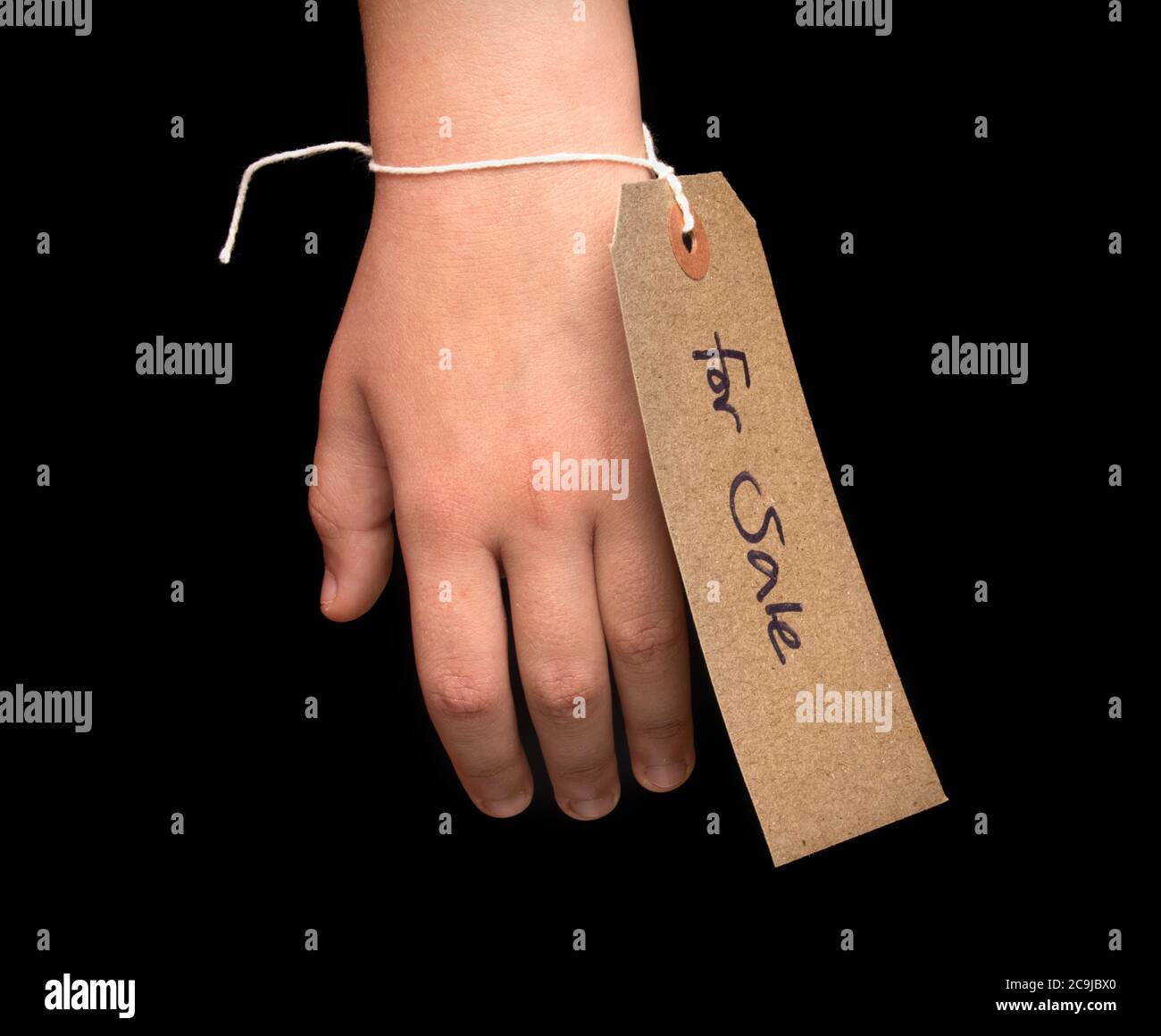 Black tag wrist hi-res stock photography and images - Alamy