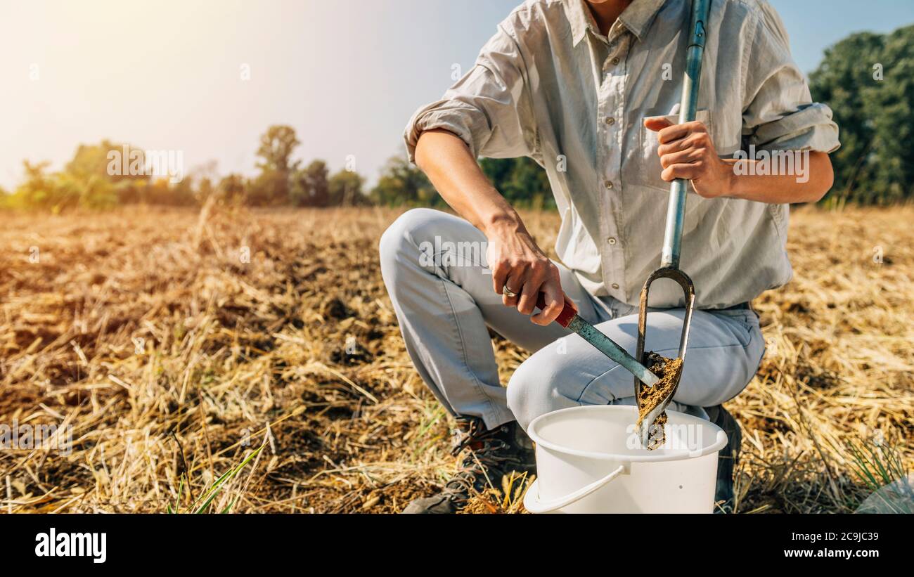 Soil sampling probe hi-res stock photography and images - Alamy