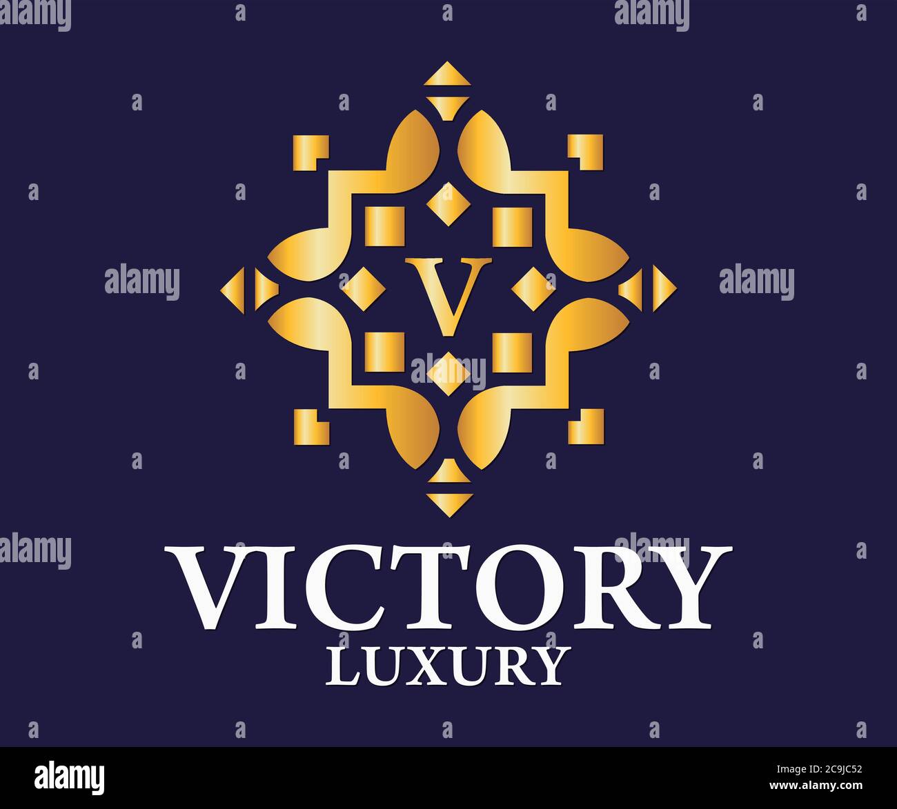 Luxury, Royal and Elegant Logo Vector Design Stock Vector Image & Art ...