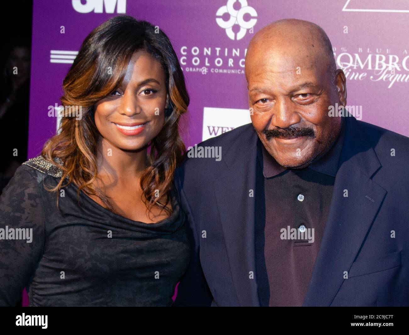 November 17, 2012, Los Angeles, California, USA: Monique Brown and Jim ...