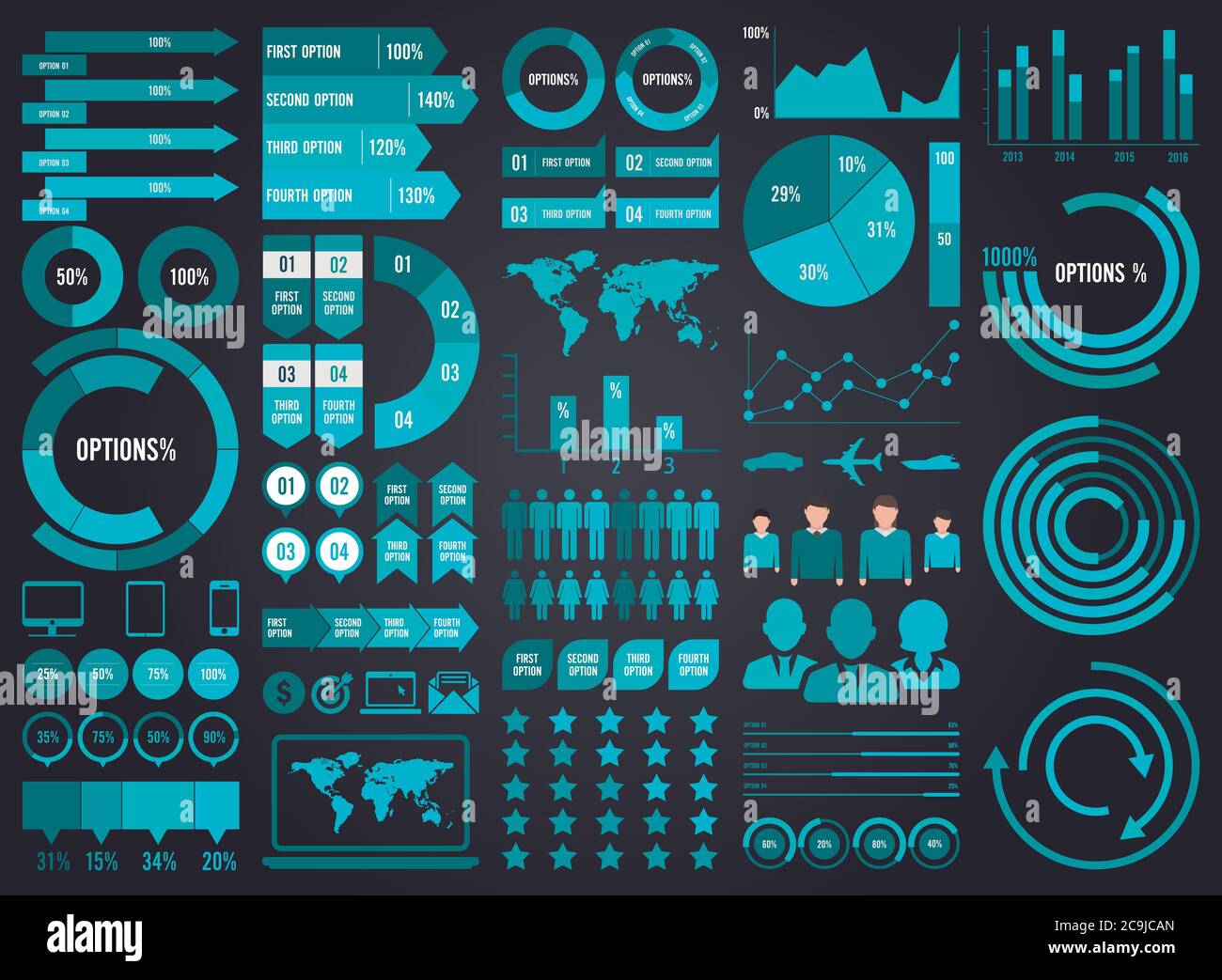Infography Stock Vector Images - Alamy