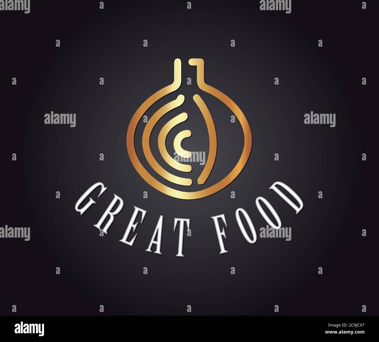 Food Logo and Icon Vector Design Stock Vector Image & Art - Alamy