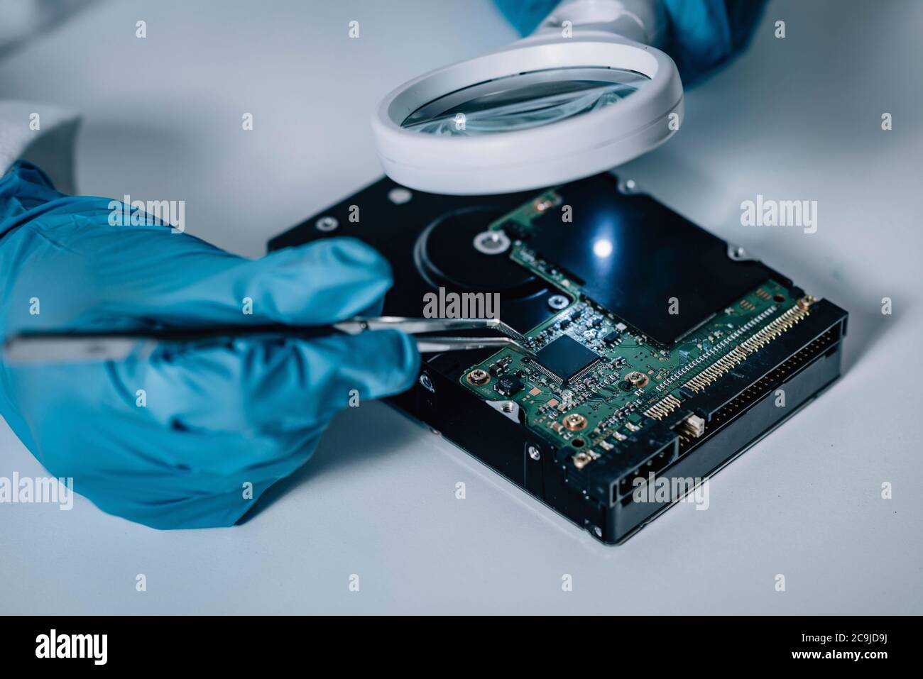 Hard drive evidence hi-res stock photography and images - Alamy