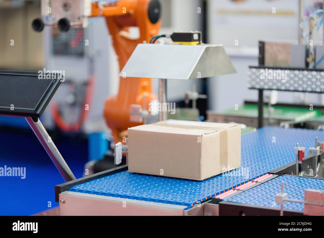 Computerized production line Stock Photo - Alamy