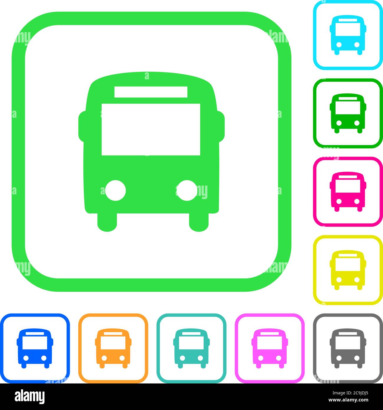 Minibus passengers Stock Vector Images - Alamy