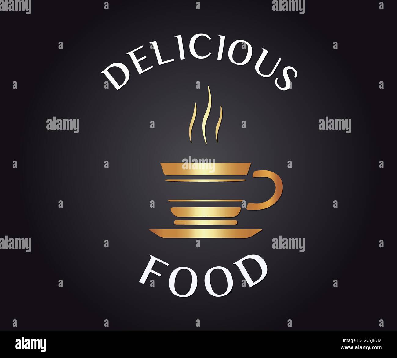 Food Logo and Icon Vector Design Stock Vector Image & Art - Alamy