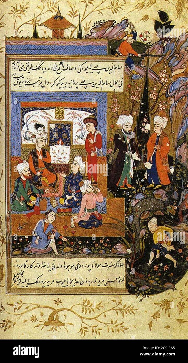 Jalal al din rumi hi-res stock photography and images - Alamy