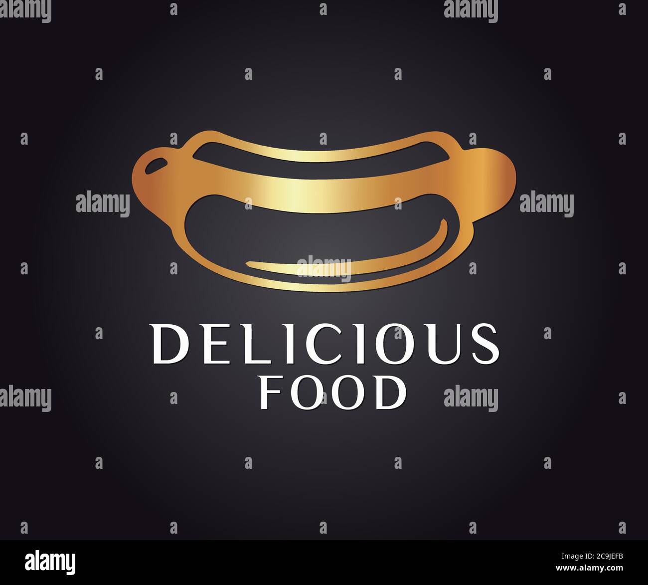 Food Logo and Icon Vector Design Stock Vector Image & Art - Alamy