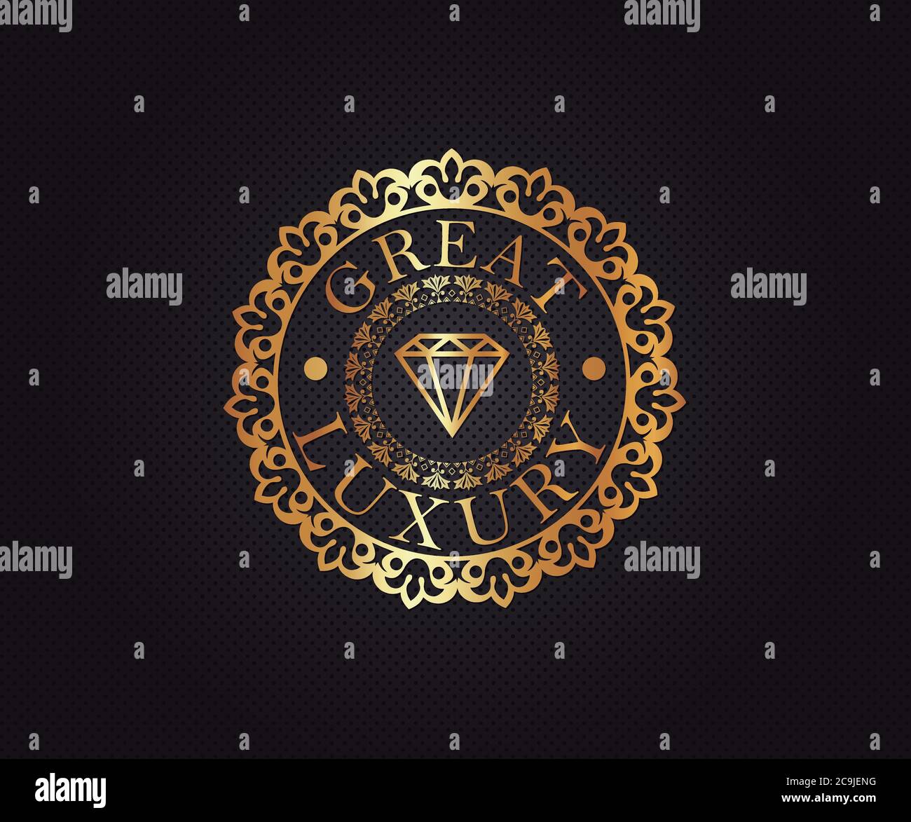 Luxury, Royal and Elegant Logo Vector Design Stock Vector Image & Art ...