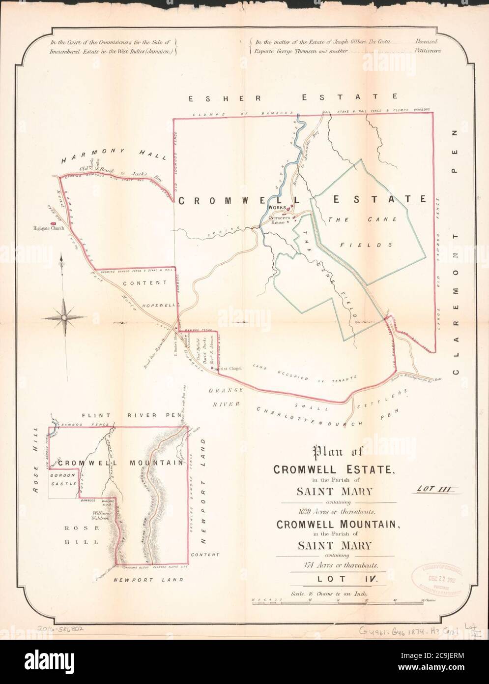 Jamaica, particulars and conditions of sale of valuable Sugar Estate ...