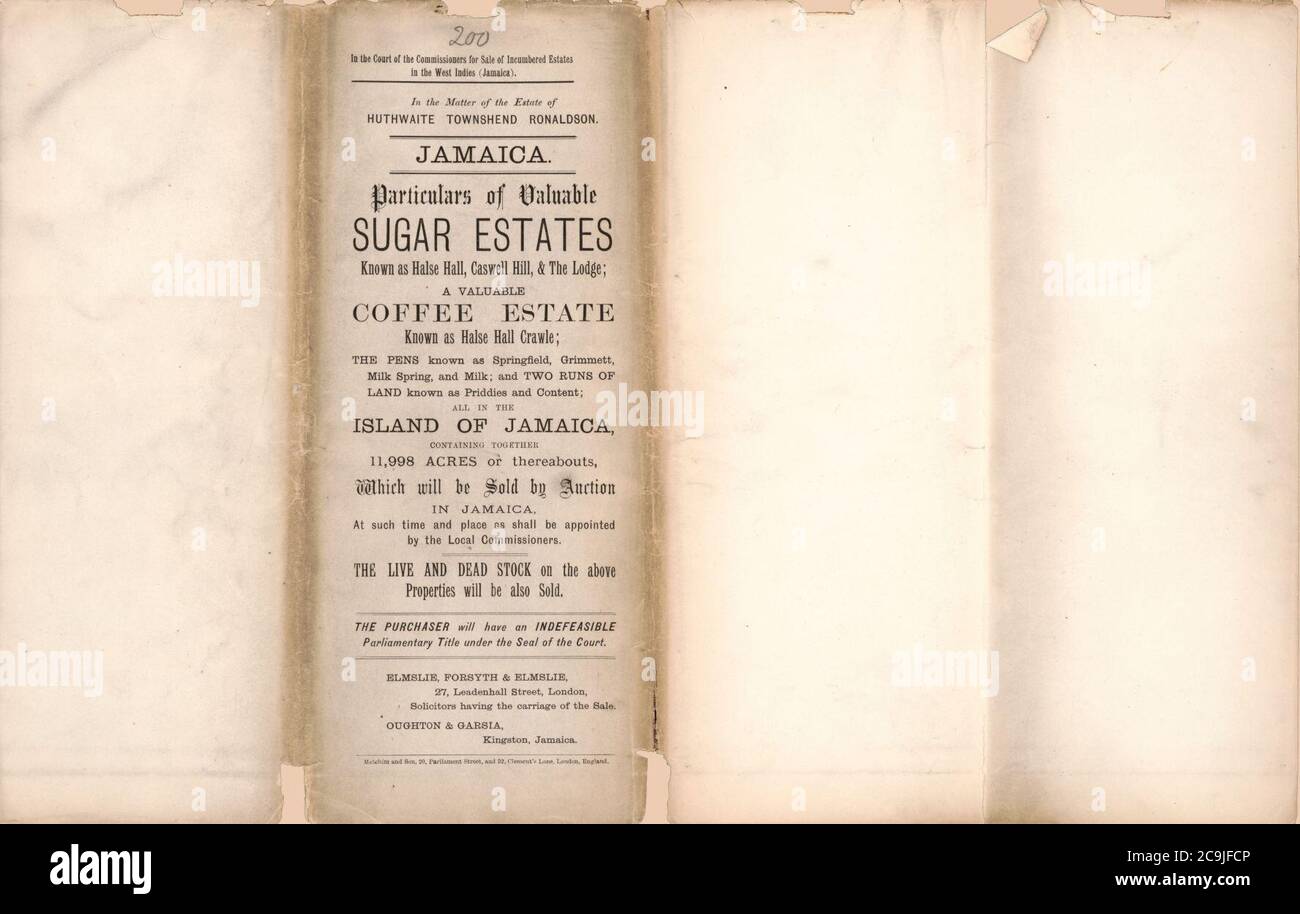 Coffee jamaica history hi-res stock photography and images - Alamy