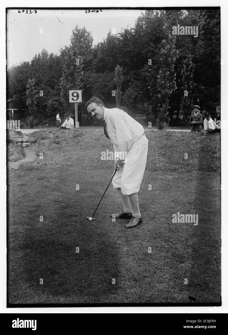 Golf history historical archive archival Black and White Stock Photos ...