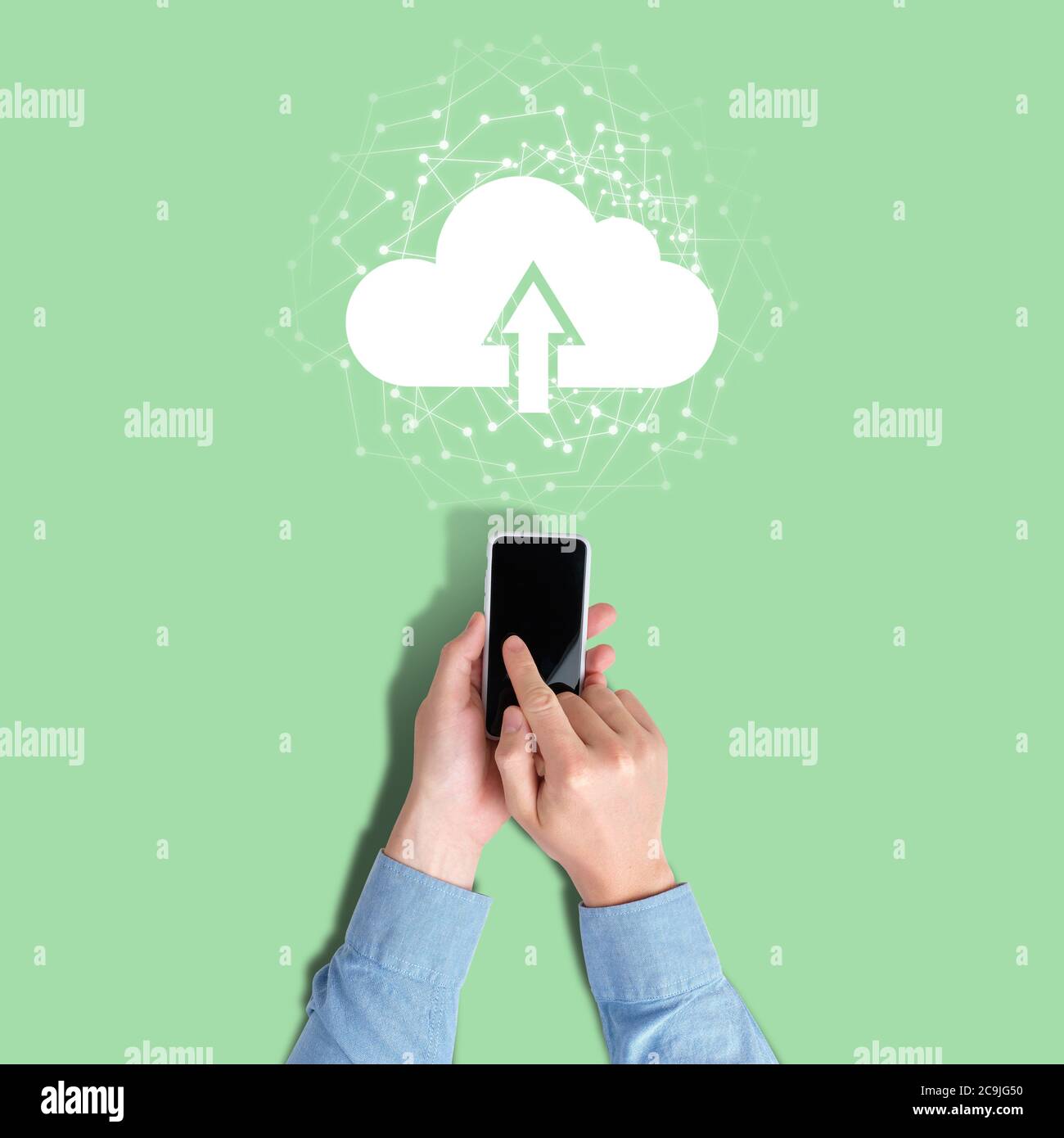 Uploading to cloud hi-res stock photography and images - Alamy