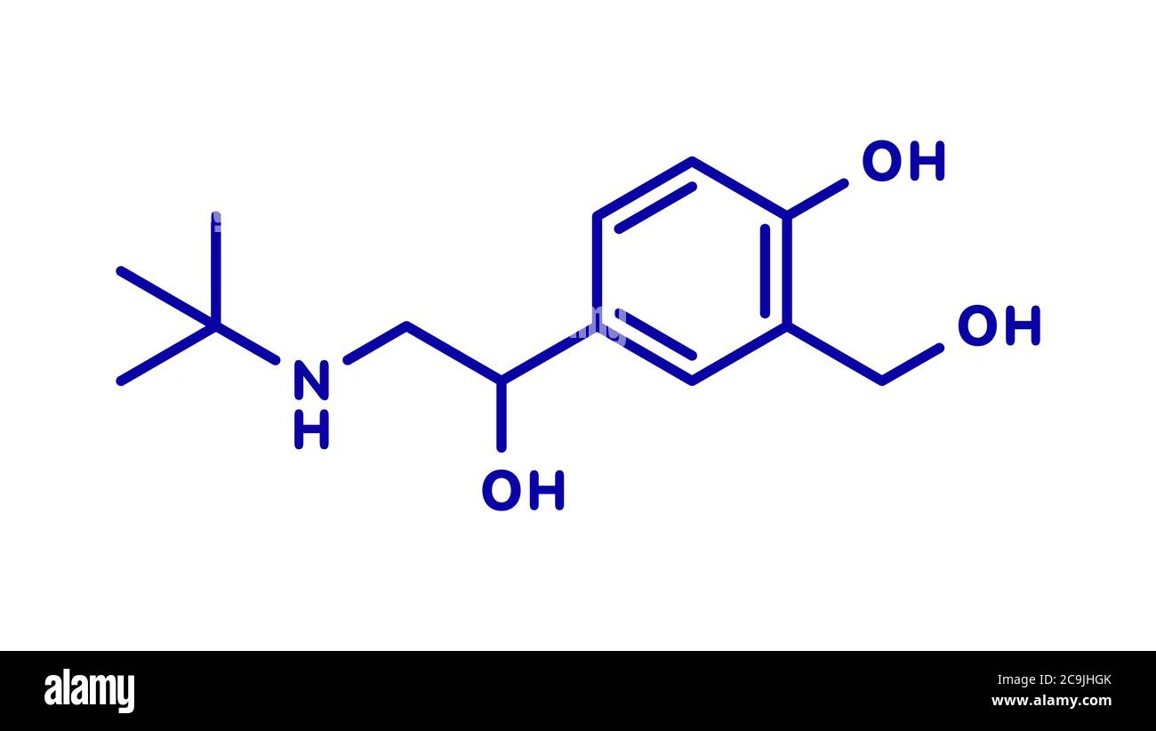 Albuterol Structure