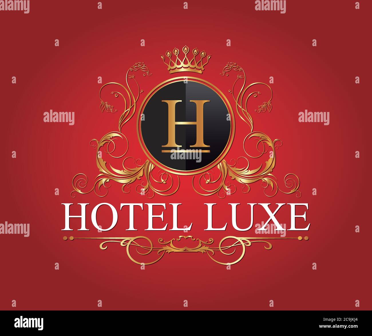 Luxury, Royal and Elegant Logo Vector Design Stock Vector Image & Art ...