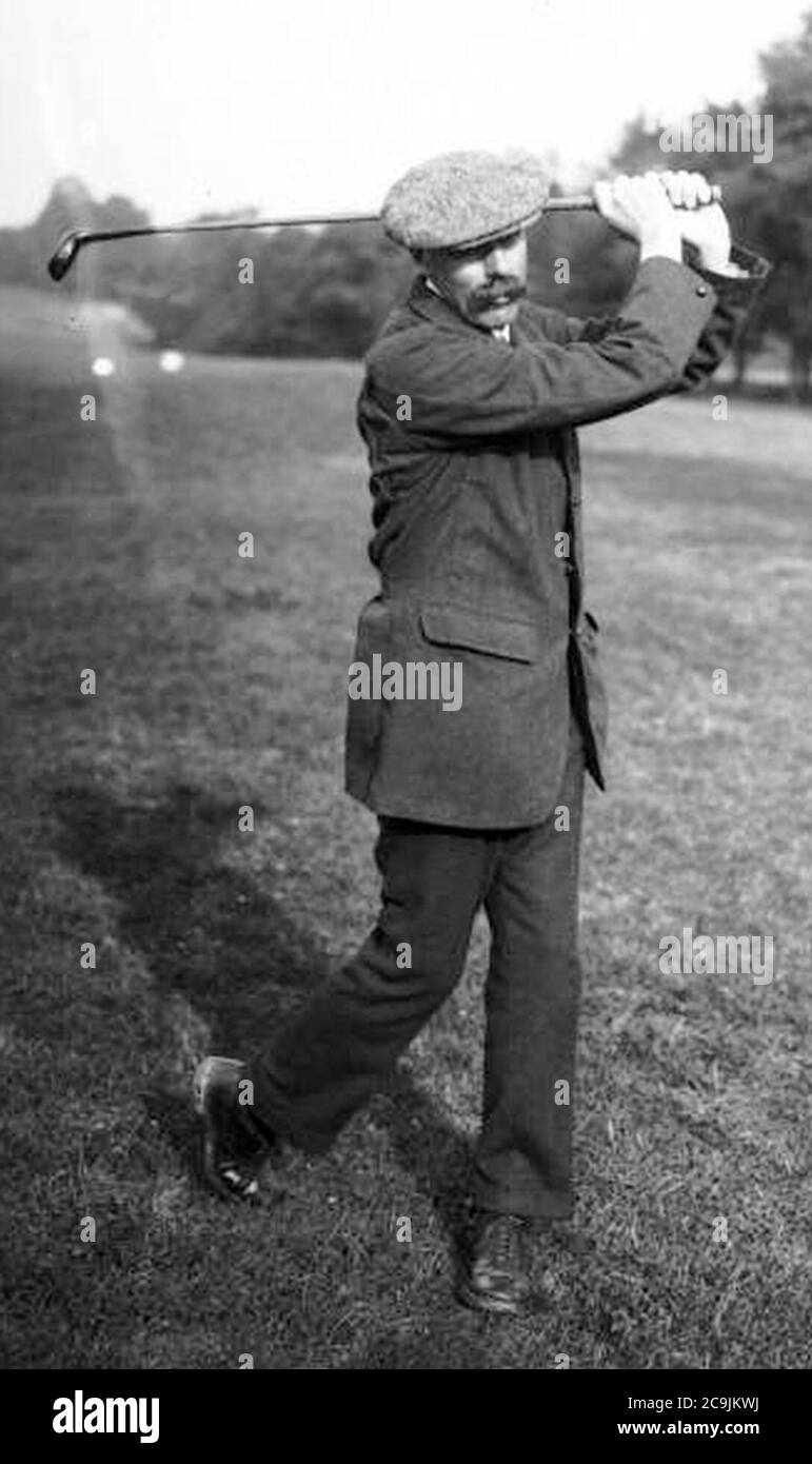 James Braid (golfer) 1913 Stock Photo - Alamy