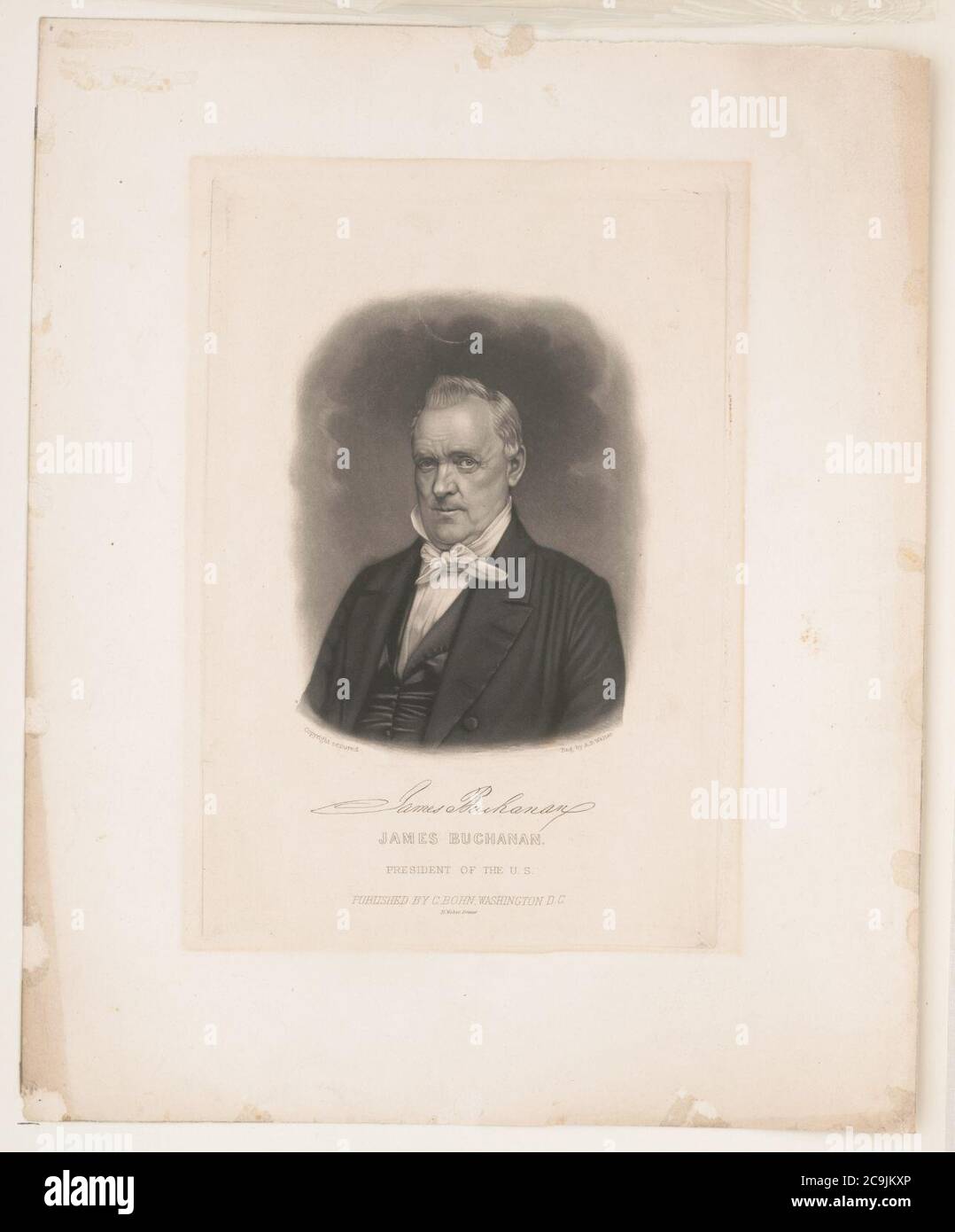 James buchanan president hi-res stock photography and images - Alamy