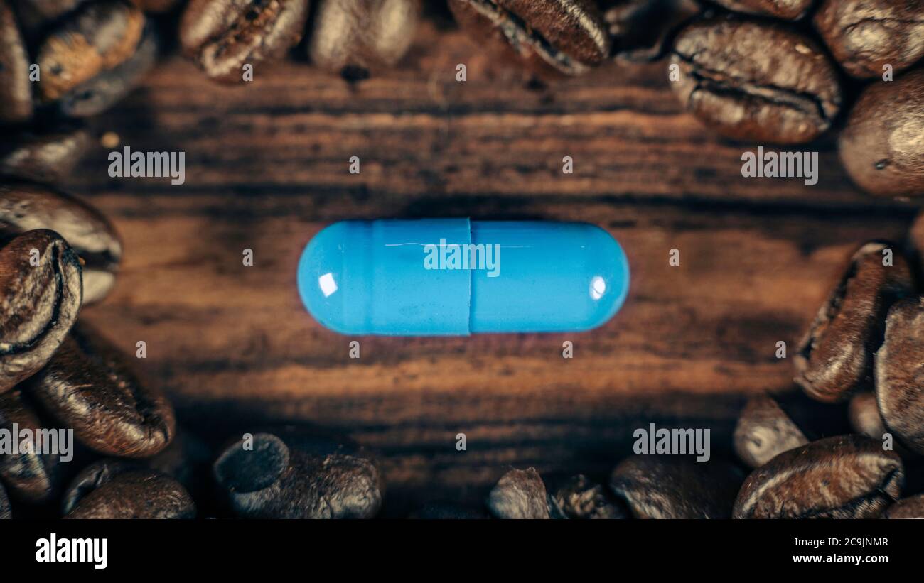 Dark blue coffee capsule hi-res stock photography and images - Alamy