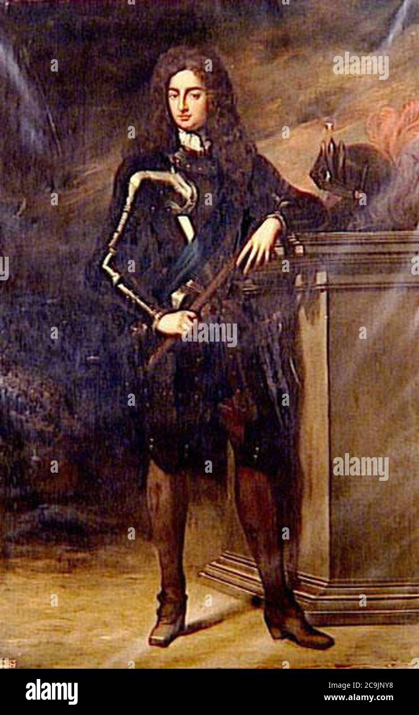 James FitzJames 1st Duke of Berwick Stock Photo - Alamy