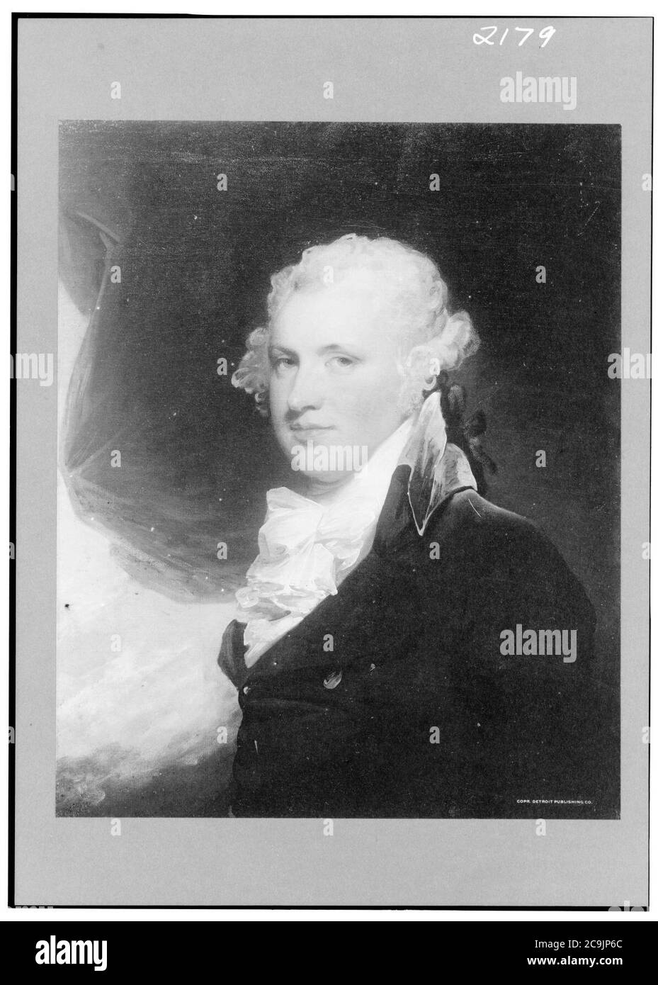 James Greenleaf, head-and-shoulders portrait, facing left Stock Photo ...