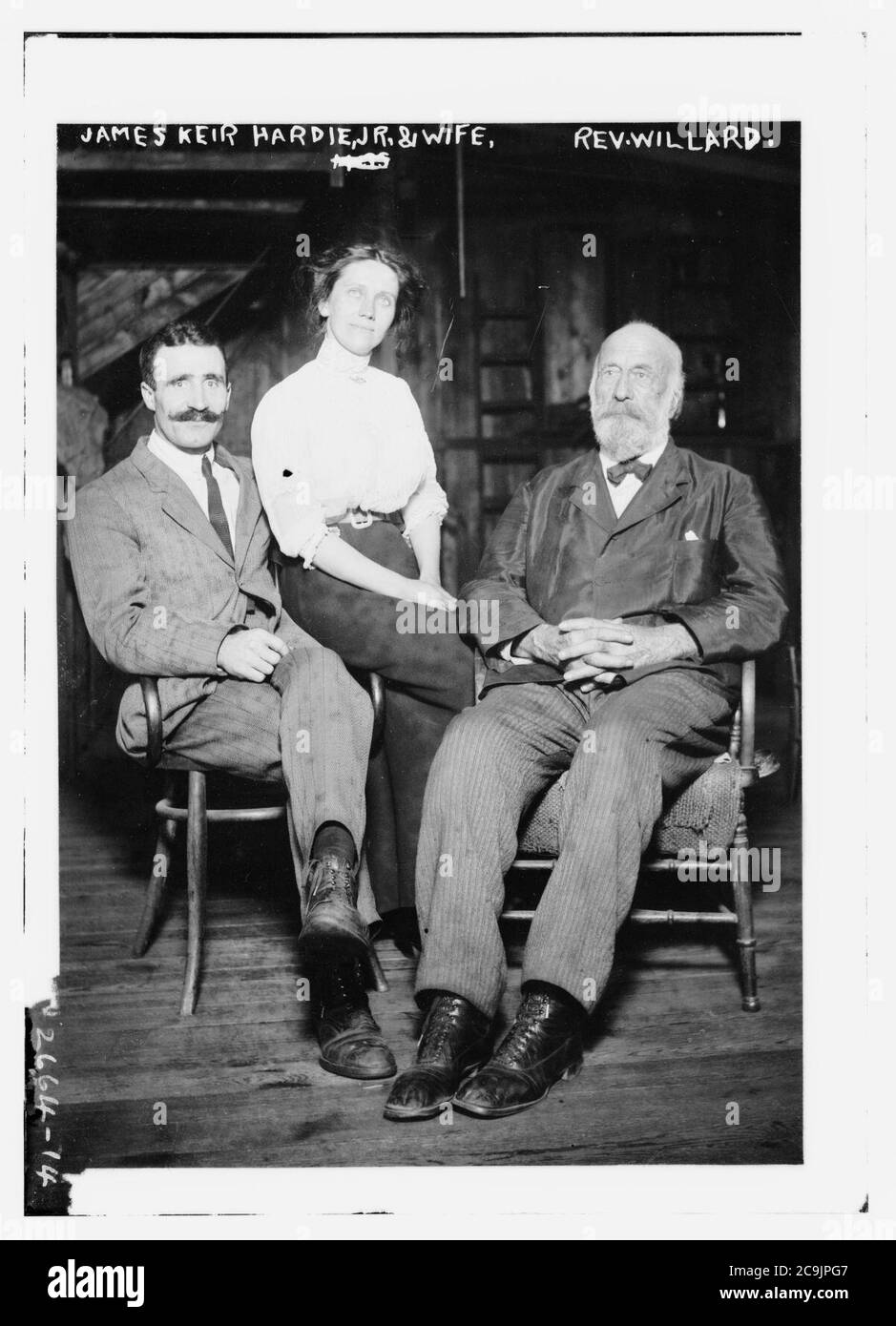 James Hardie Jr. and wife, Rev. Willard Stock Photo - Alamy