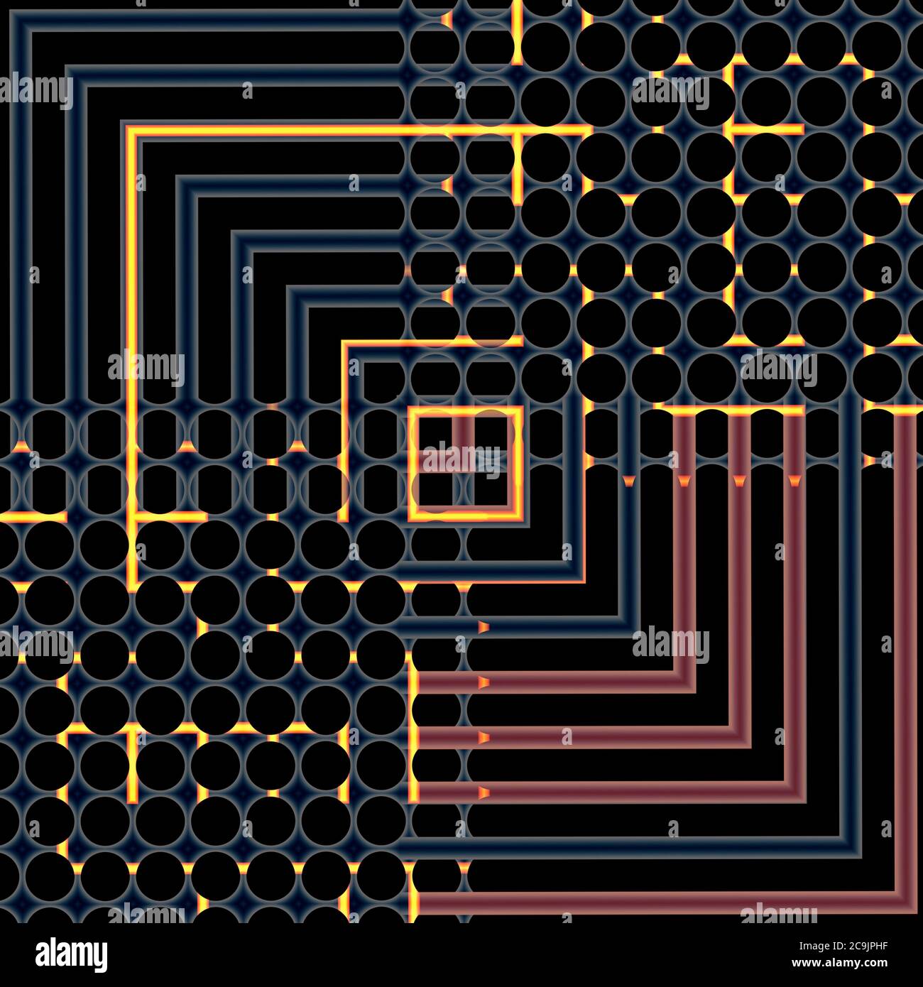 Quantum computing, illustration Stock Photo - Alamy