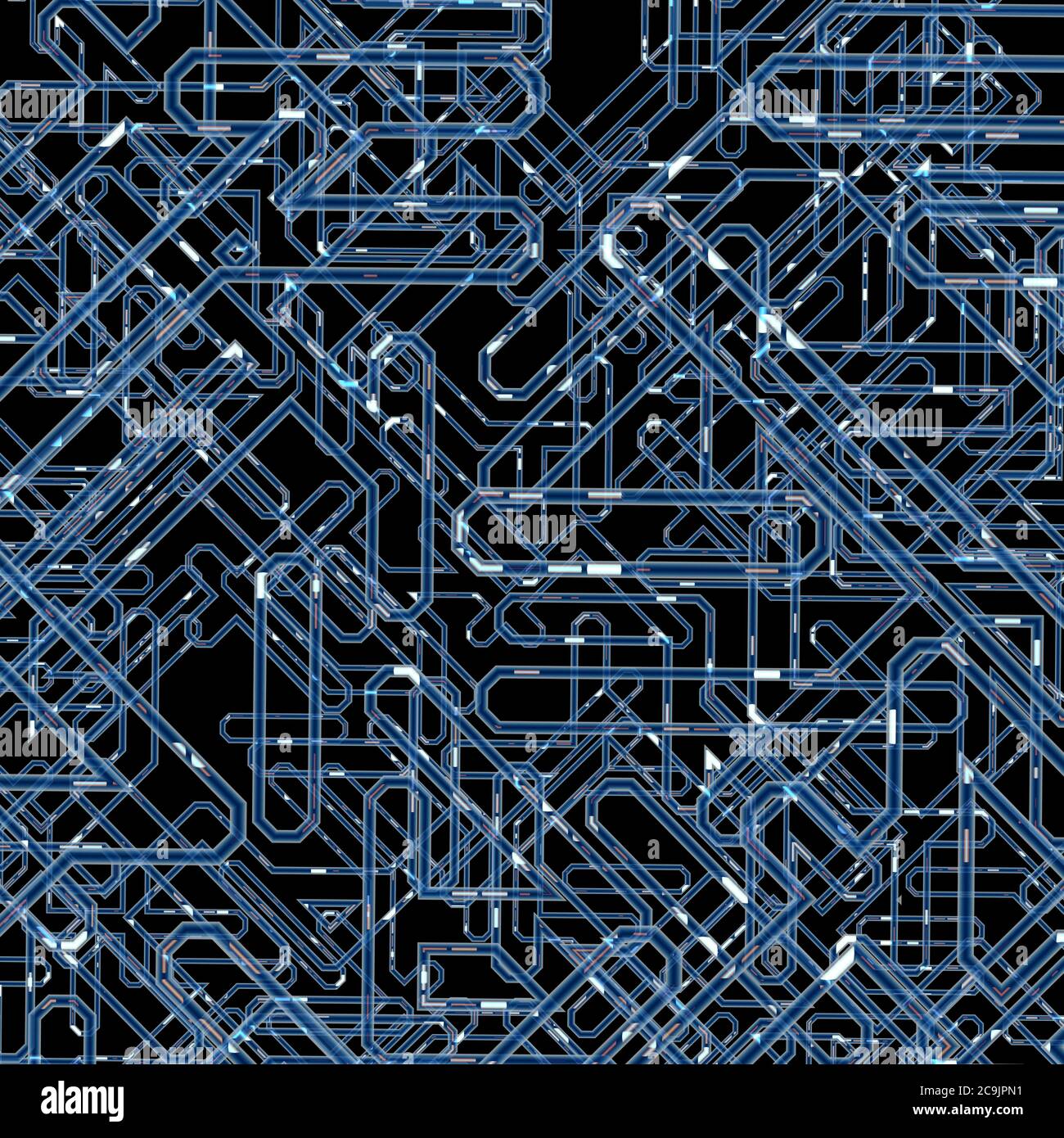 Connecting lines, illustration Stock Photo - Alamy