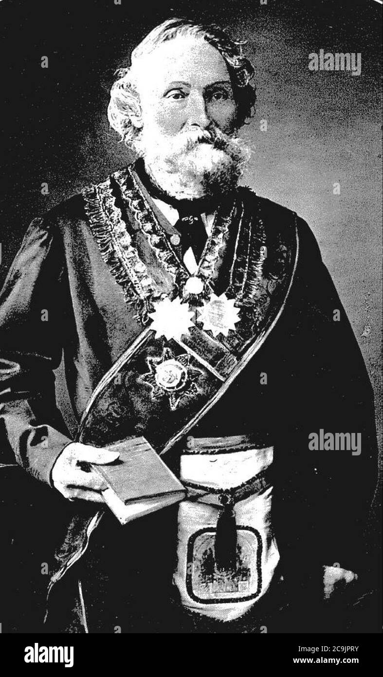 James Henry Marriott a founder of Oddfellows Hall Wellington Stock ...