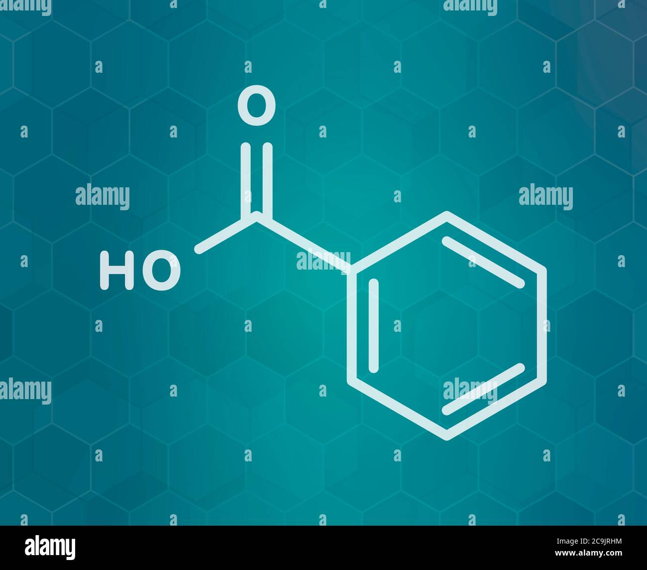 E210 benzoic acid molecule hi-res stock photography and images - Alamy