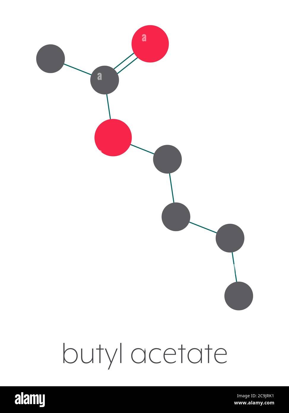 Butyl Acetate Structure