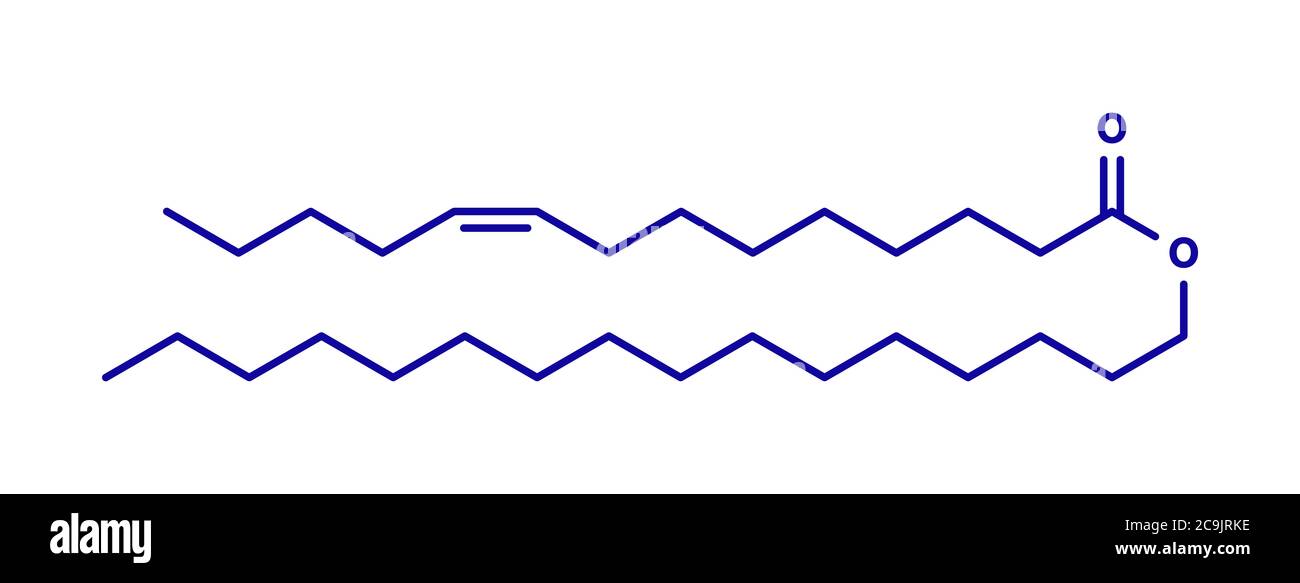 Cetyl myristoleate food supplement molecule. Cetylated fatty acid that ...