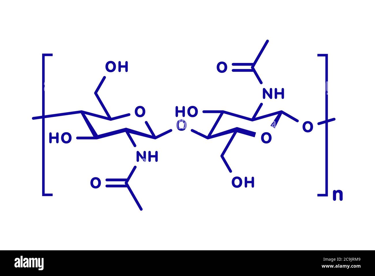 Chitin Molecular Structure