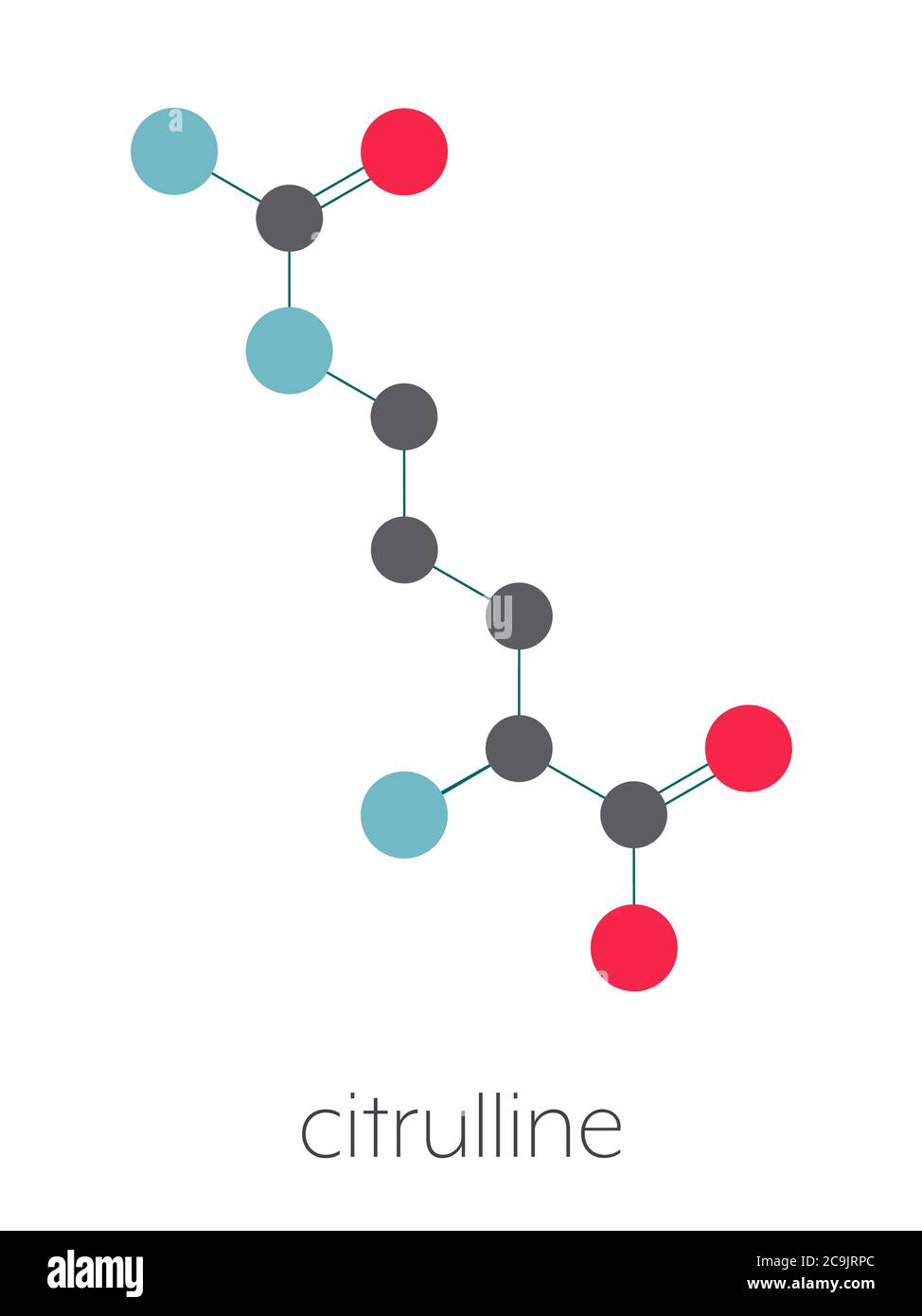 Citrulline amino acid molecule. Present in some athletic dietary ...