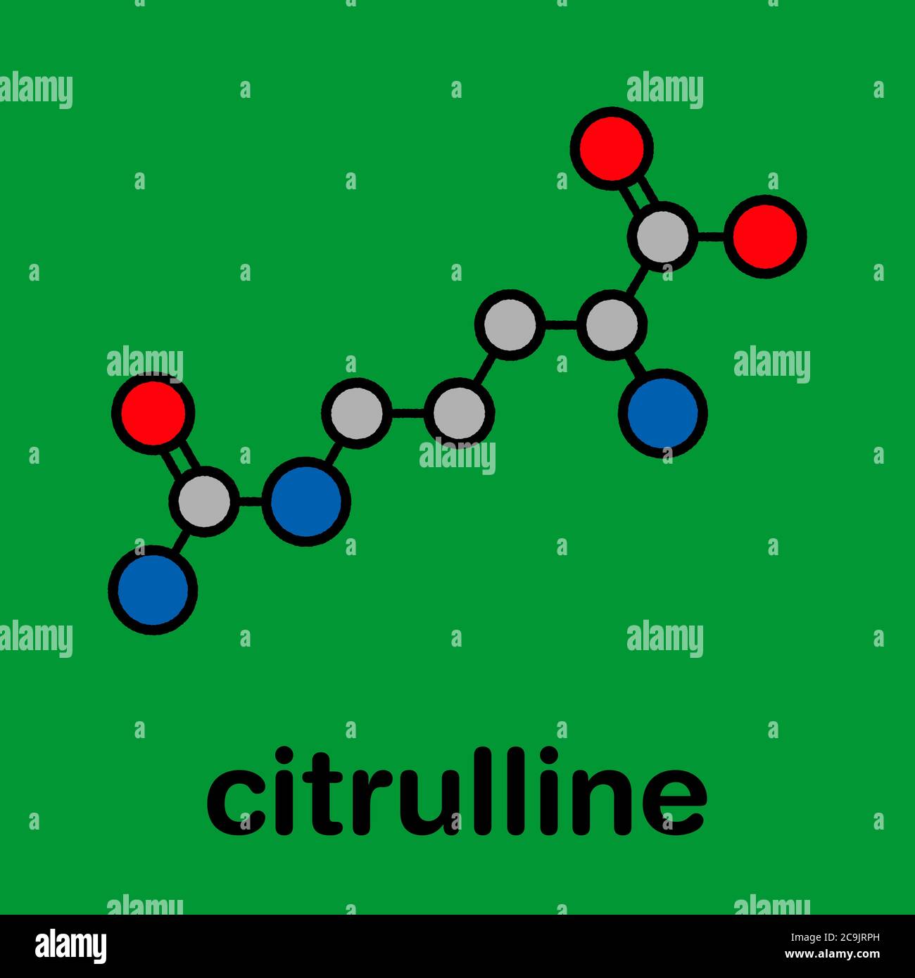 Citrulline amino acid molecule. Present in some athletic dietary ...