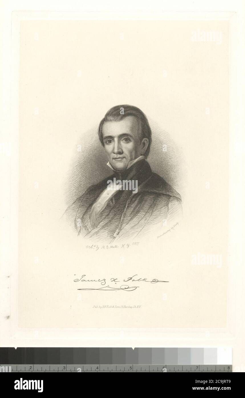 James knox polk hi-res stock photography and images - Alamy