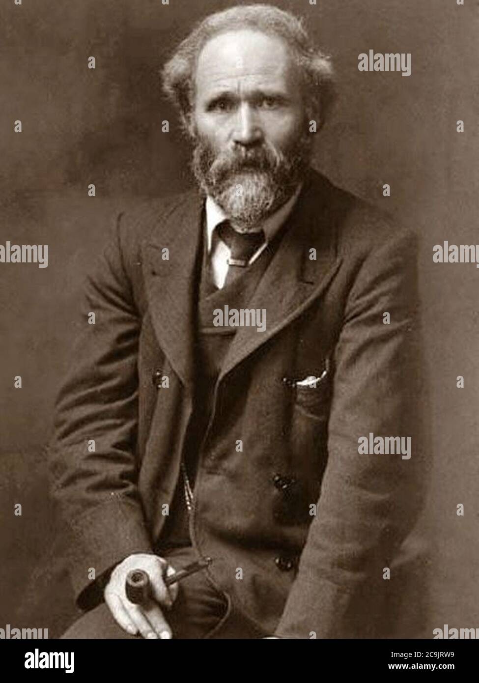 James Keir Hardie by John Furley Lewis 1902 (cropped Stock Photo - Alamy