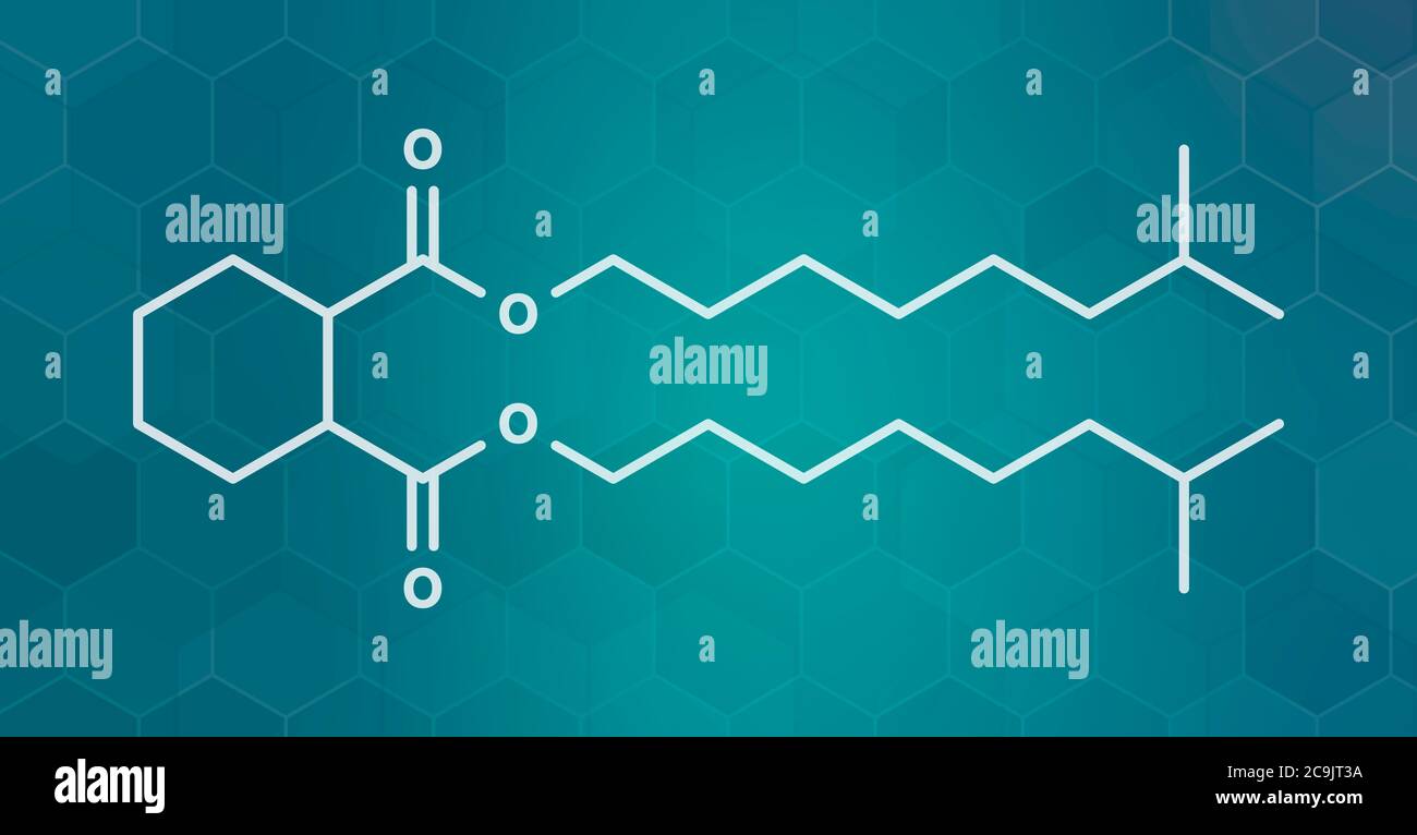 1,2-Cyclohexane dicarboxylic acid diisononyl ester (DINCH) plasticizer ...