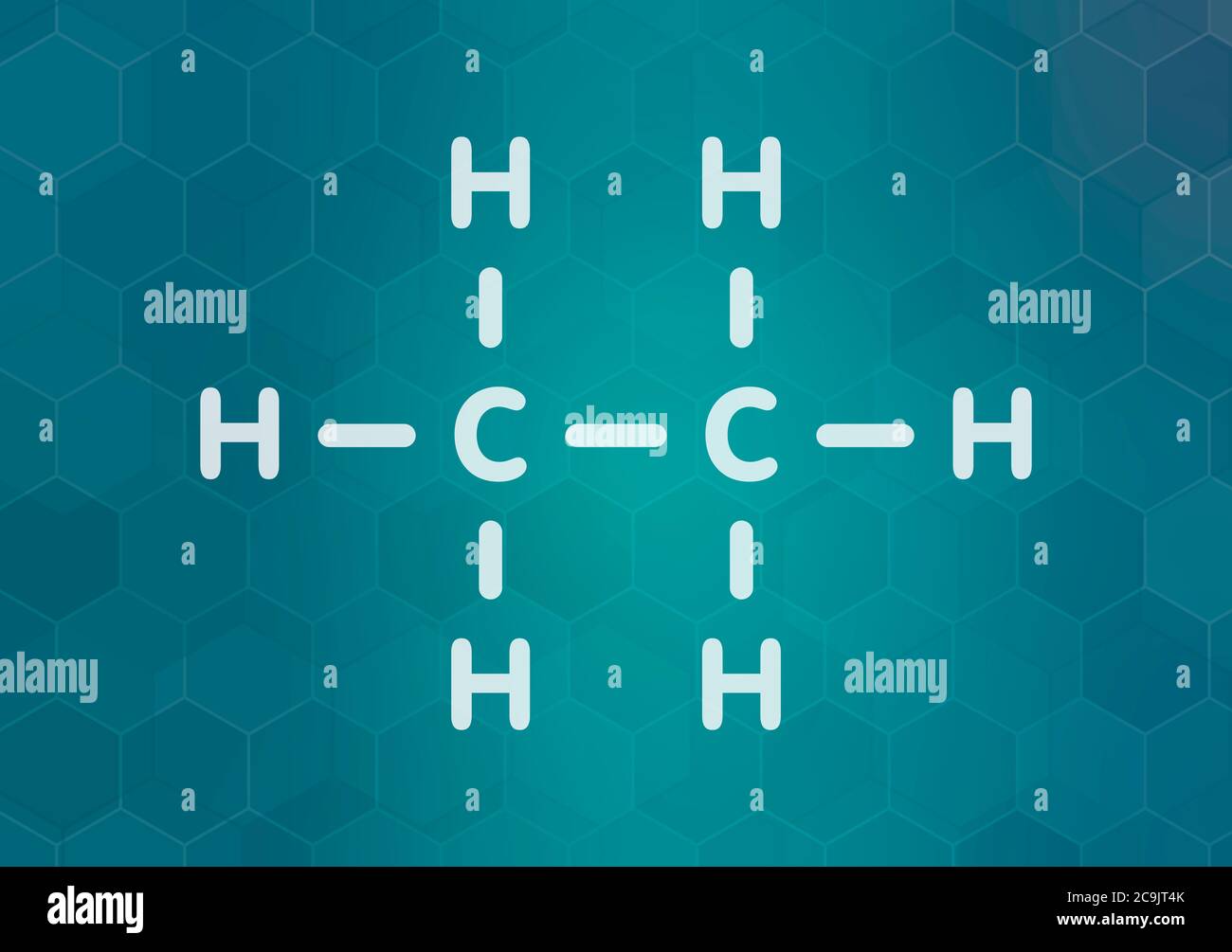 Ethane Skeletal Structure