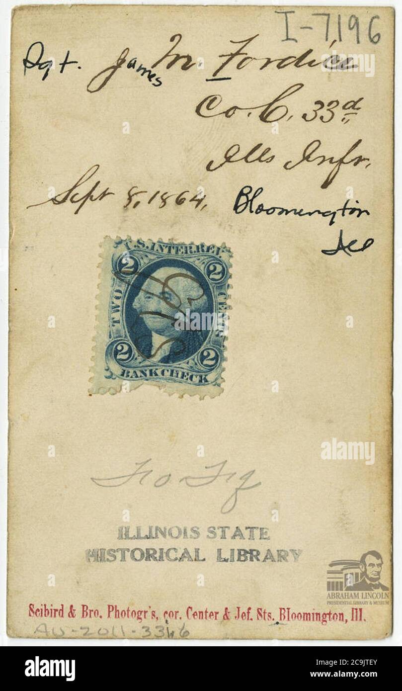 James M. Fordice (ALP BIB 1449 Stock Photo - Alamy