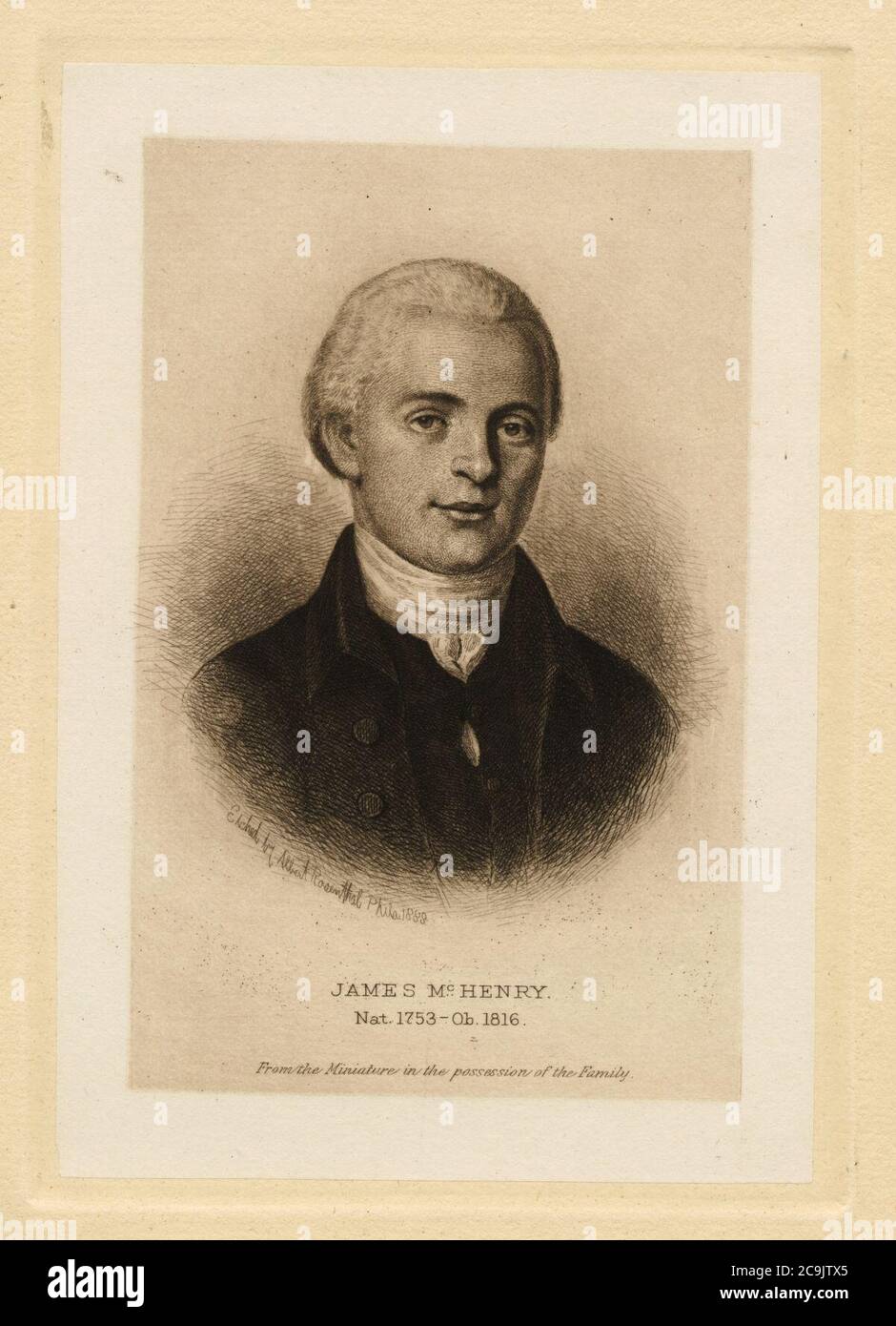 James mchenry hi-res stock photography and images - Alamy