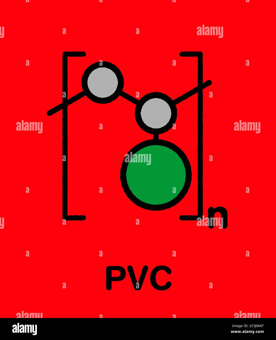 Polyvinyl chloride pvc molecule hi-res stock photography and images - Alamy