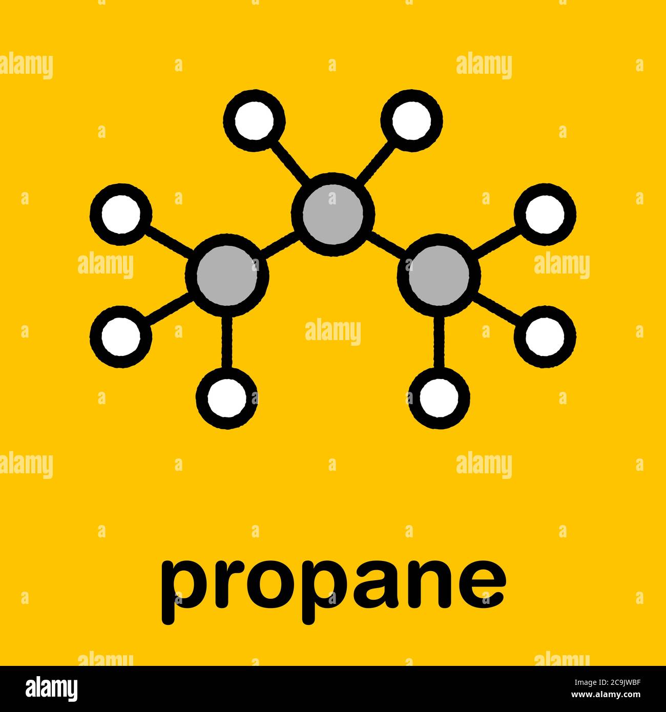 Molecular Structure Of Propane