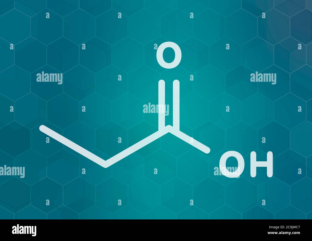 Propionic acid molecule hi-res stock photography and images - Alamy