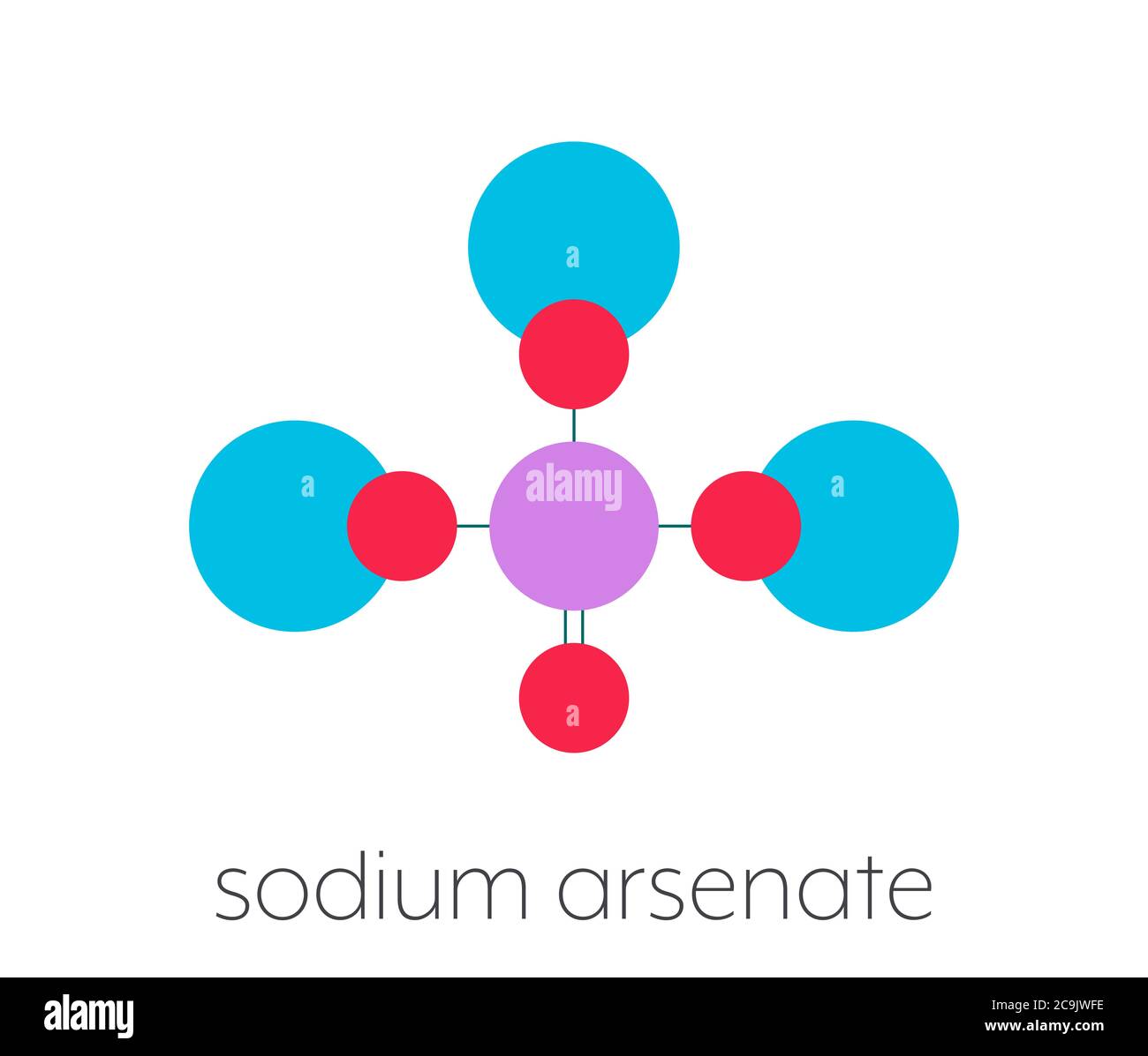 Arsenic molecular structure Cut Out Stock Images & Pictures - Alamy