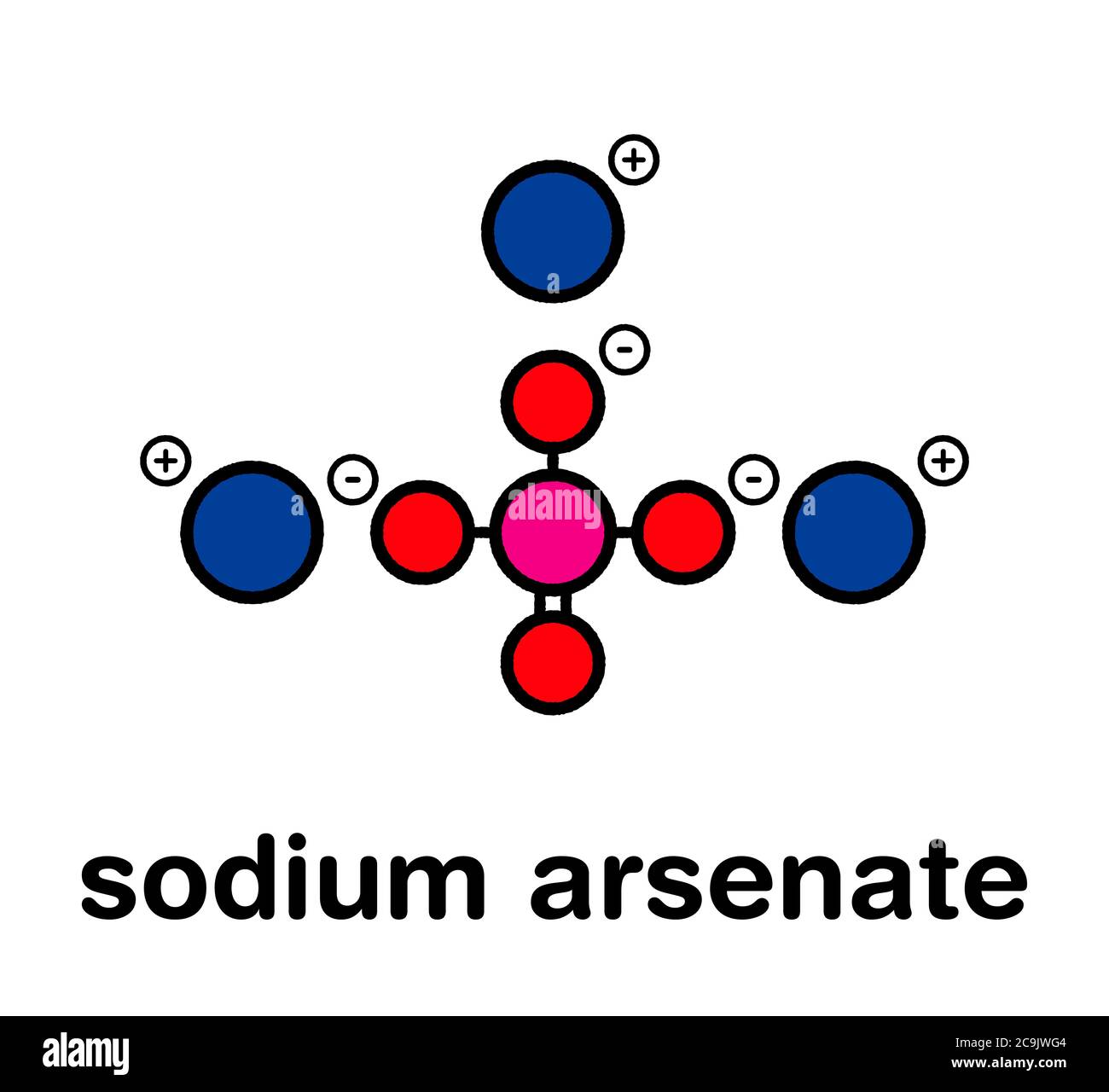 Arsenic molecular structure Cut Out Stock Images & Pictures - Alamy