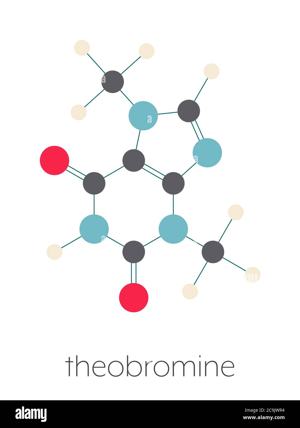 Structure Of Theobromine