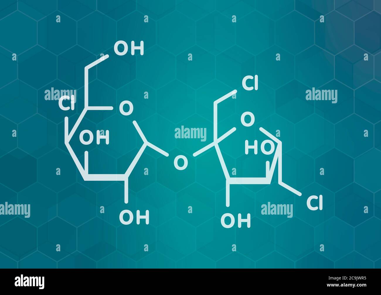 Sucralose Chemical Structure