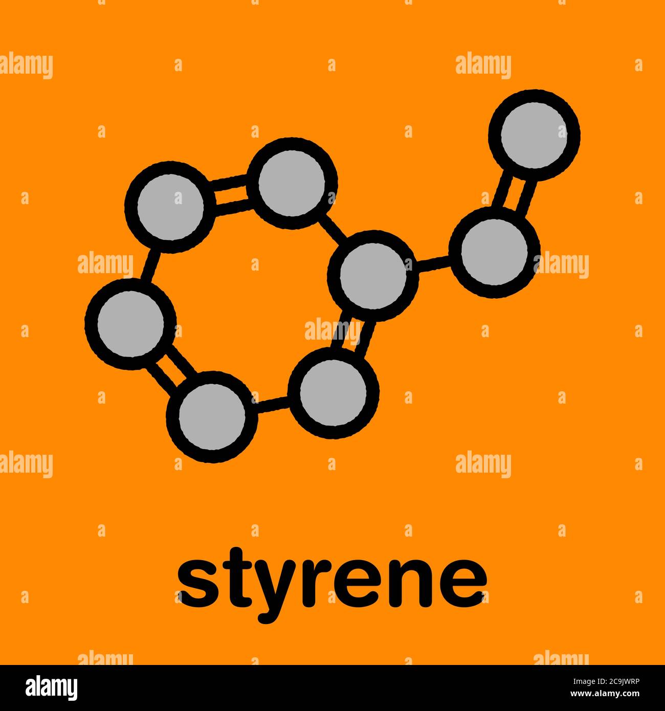 Styrene polystyrene molecule hi-res stock photography and images - Alamy