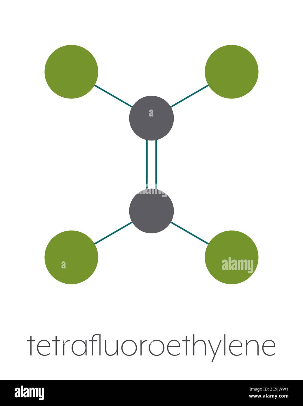 Polytetrafluoroethylene ptfe molecule hi-res stock photography and ...